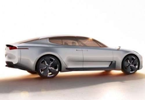 The passenger's side of the Kia GT Concept | Torque News